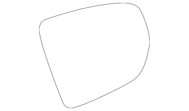Mercedes-Benz C400 C300 C63 43 AMG 2015-2020 Right Mirror Glass OE ...