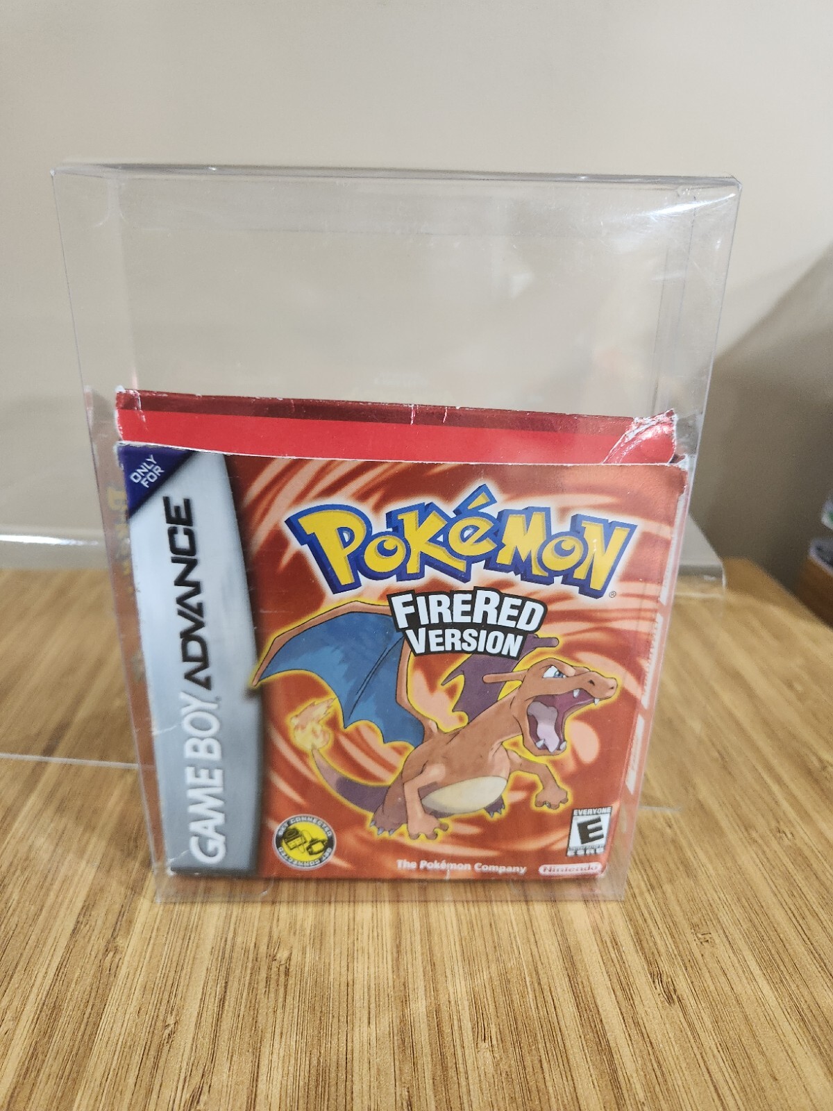 Nintendo GBA Gameboy Advance Pokemon FireRed Game Box & Manual ...