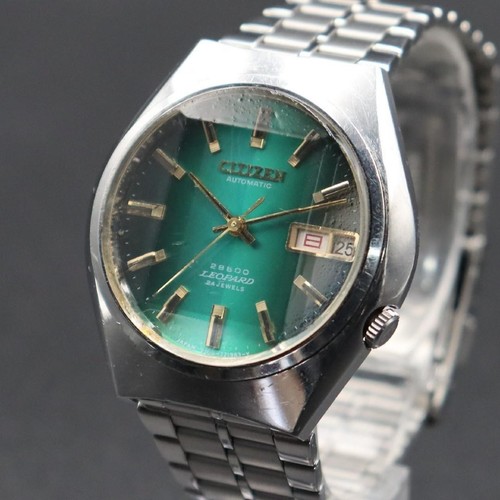 Watch Citizen Leopard Automatic Winding 24 Stones Cut Glass 1973 | eBay