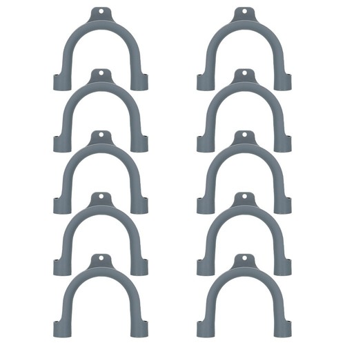 U Shaped Mounting Clips 10 Pack for Washing Machines Dishwashers Pipes ...
