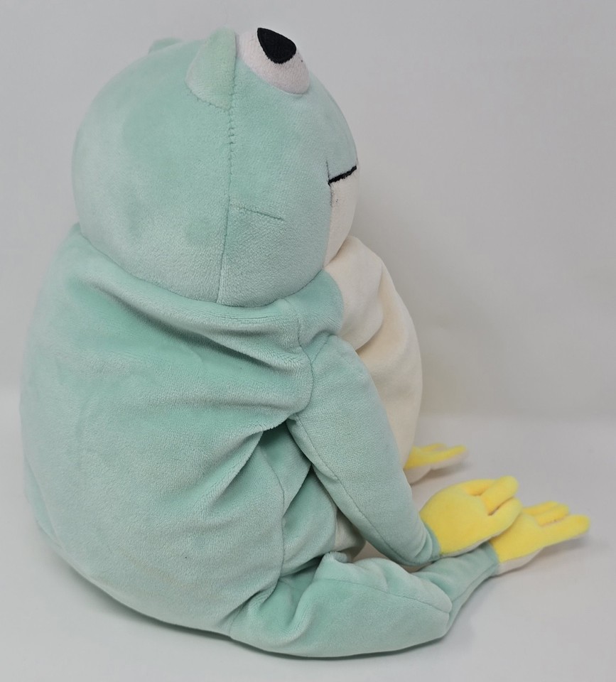 2 Shinada Global Plush Frog Bear NWT NWOT Mochi-Kaeru Mochikuma Lot ...
