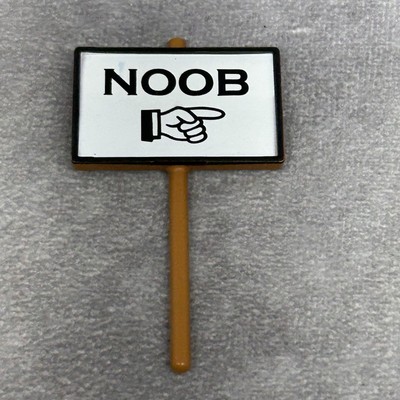 Roblox NOOB Sign- Sign Only- Approx. 2 3/4" Tall | eBay