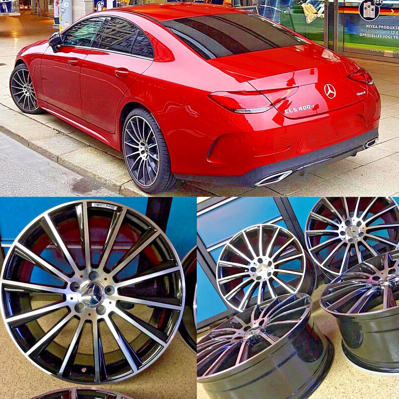 MERCEDES 20 INCH STAGGERED WHEELS RIMS SET4 NEW GL450 GL550 ML350 ML550 ...