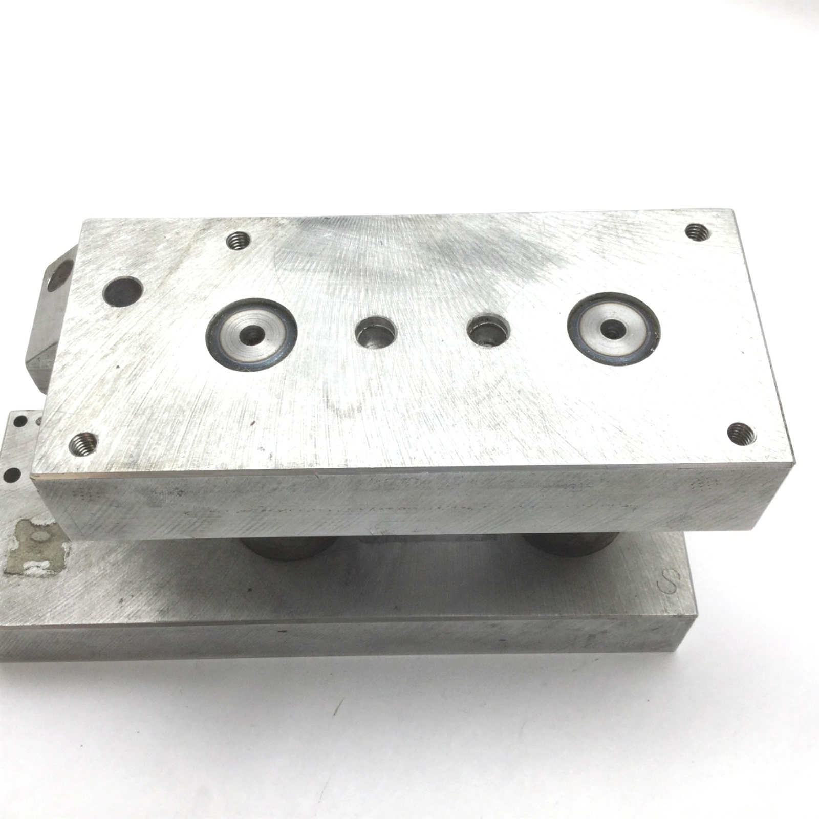 Ball Bearing Die Press Set, Table 2.25" x 3.5", Throat 2.635", 10" x 5. ...