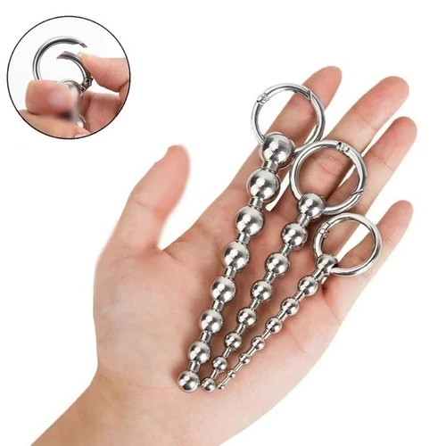 Male Stainless Steel Urethral Dilators Beads Sounding Rod Penis ...