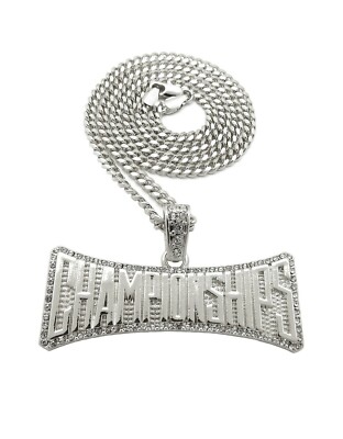 Hip Hop MEEK MILL CHAMPIONSHIPS PENDANT 18"~24" Box, Cuban, Rope Chain ...
