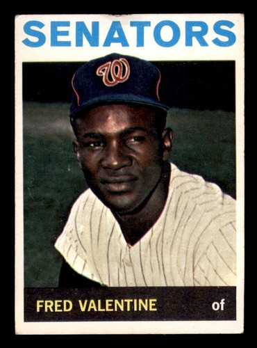 1964 Topps Baseball #483 Fred Valentine VG *e1 | eBay