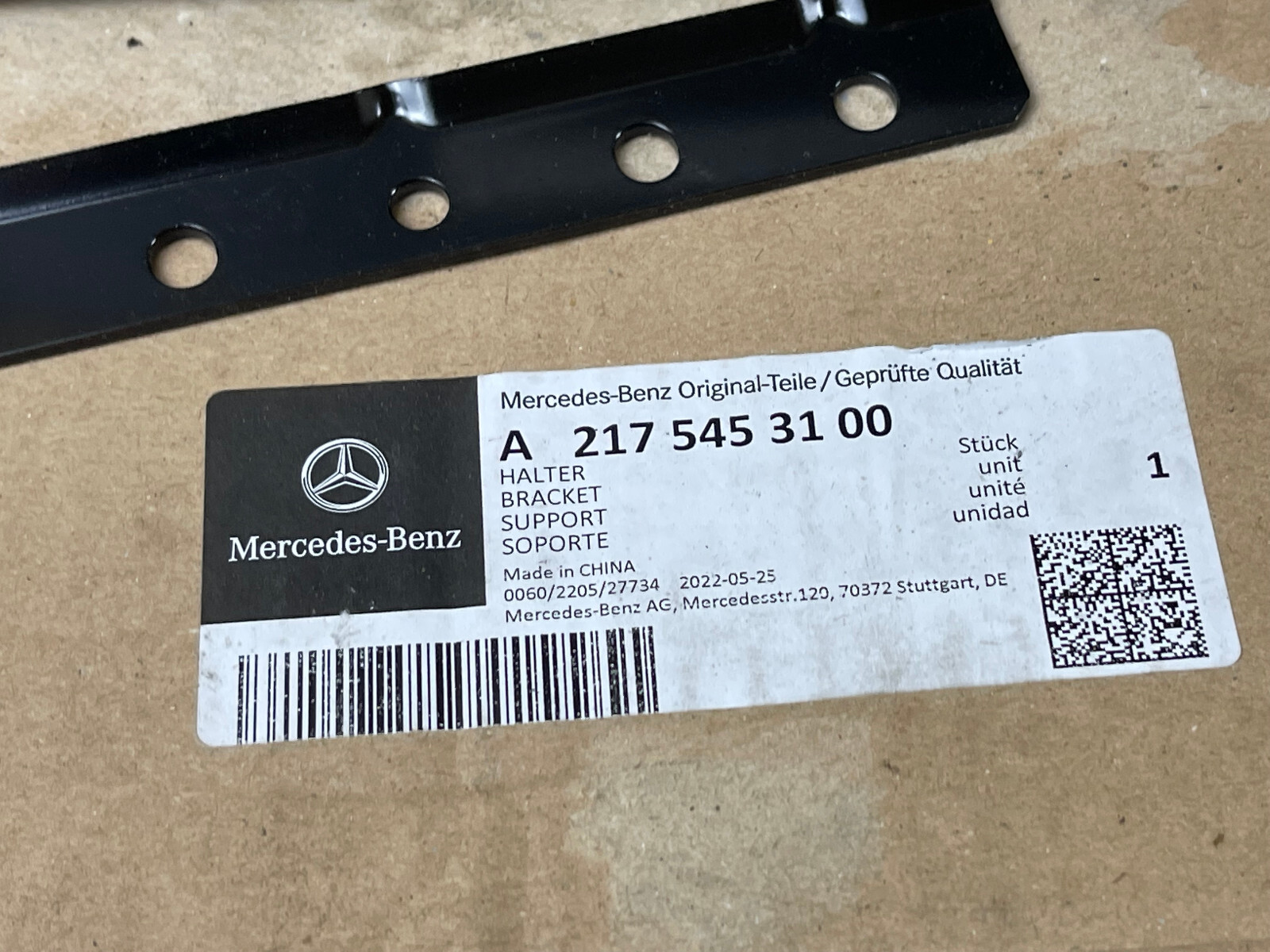 MERCEDES-BENZ BRACKET Halterung A2175453100 Neu Original | eBay