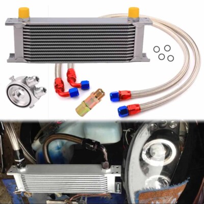 Universal Zusatz Ölkühler Kit 13 Reihen Ölkühler Set 13 Reihen Ölkühler ...