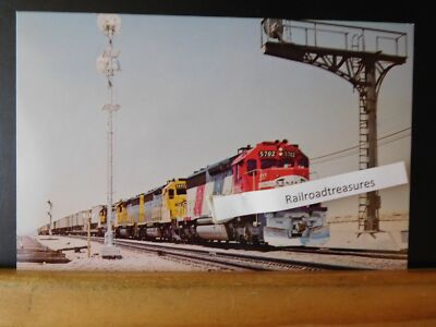 Postcard Santa Fe Railway Company Locomotive Unit Number 5702 Card ...