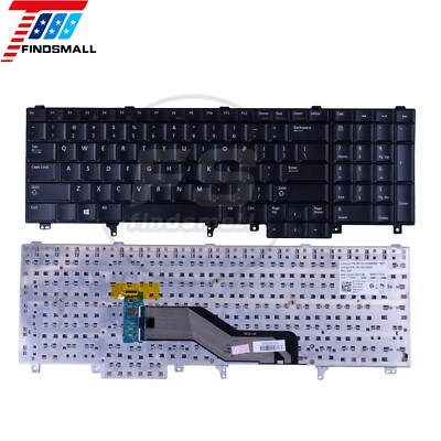 US Non-Backlit Keyboard for Dell Latitude E6520 E6530 E6540 E5520 E5530 ...