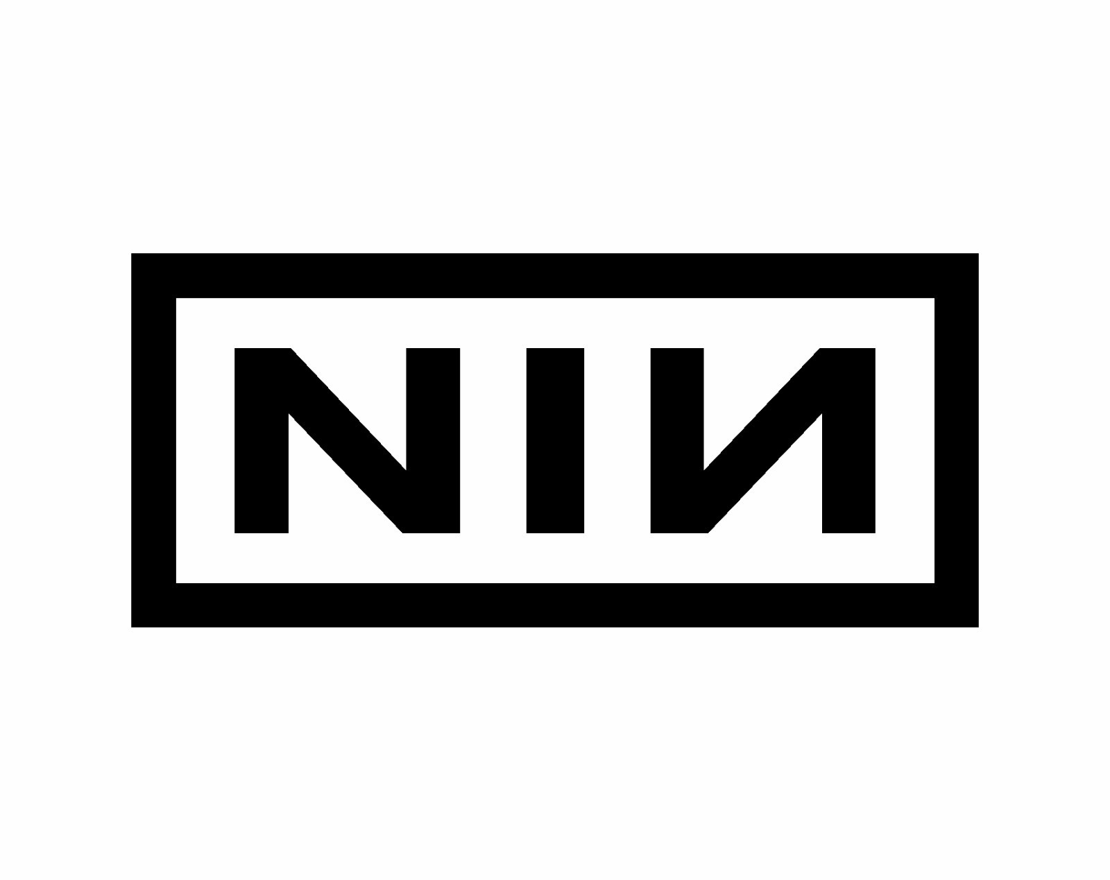 Nine Inch Nails NIN Logo Vinyl Decal Laptop Car Window Speaker Sticker ...