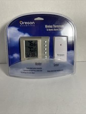 Oregon Scientific Thermo Hygro RF Clock Sensor RTGN318 - for sale ...
