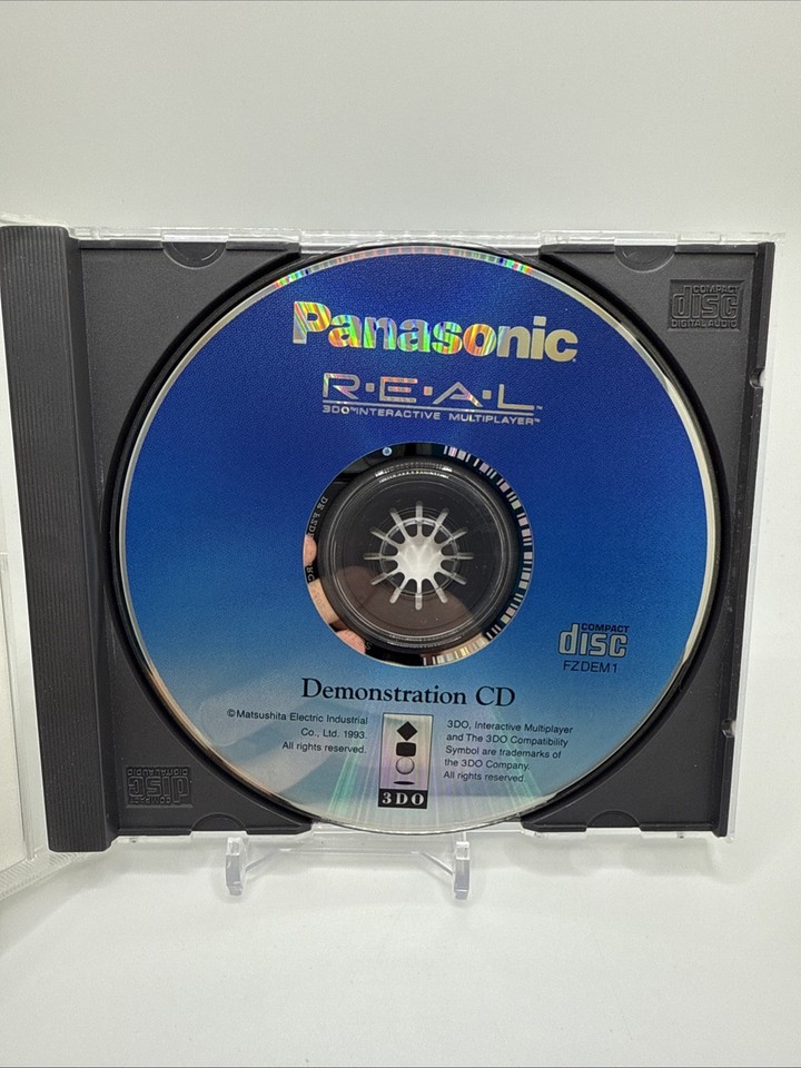 Panasonic 3DO Kiosk Demo VERY RARE Demonstration Disc - Video Games | eBay