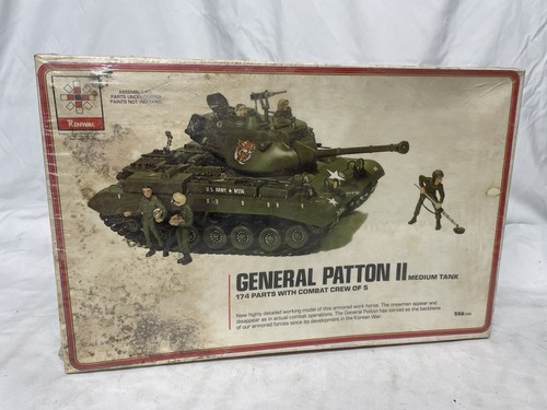 Renwal General Patton II Medium Tank Model Kit 556 (Sealed) | eBay