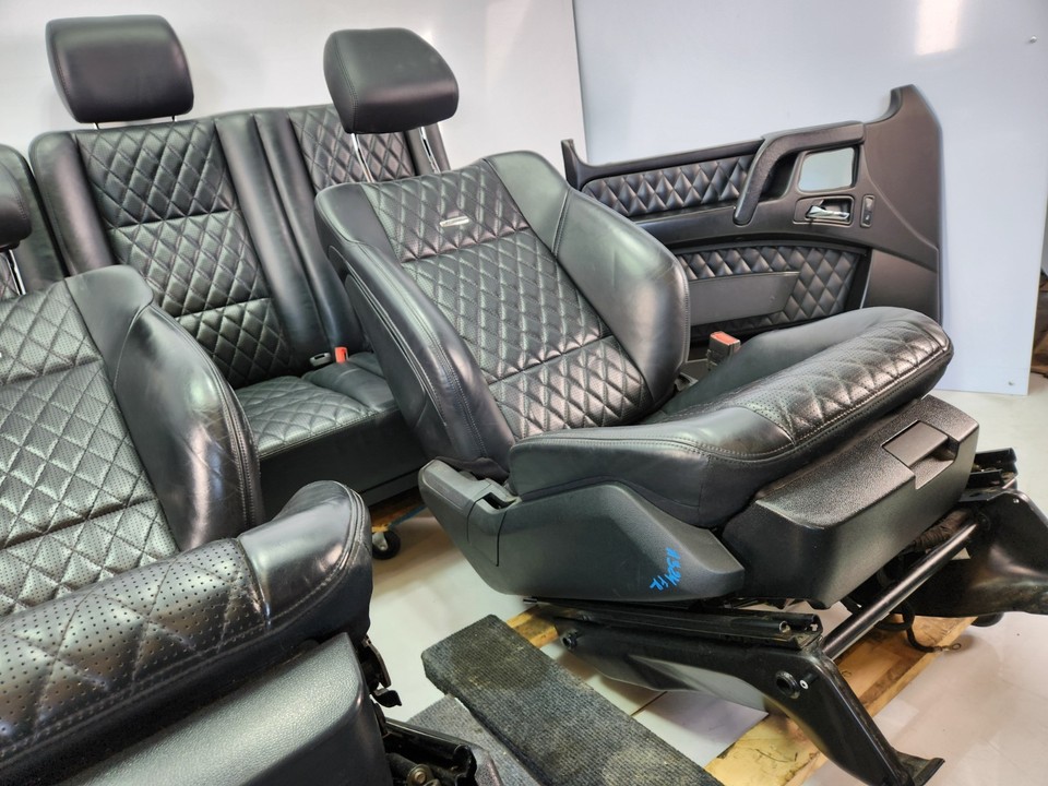 13-18 OEM Mercedes W463 G63 AMG Front Rear Seats Door Panels Interior ...