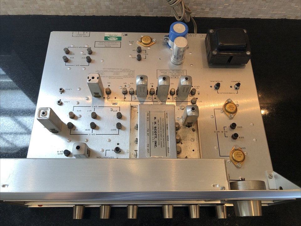 Scott Stereomaster 4312 4000 Series Transistor FM MPX Stereo Receiver ...