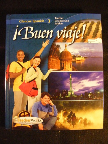Buen Viaje Glencoe Spanish 3 (Hardcover, 2005) Teacher Wraparound ...