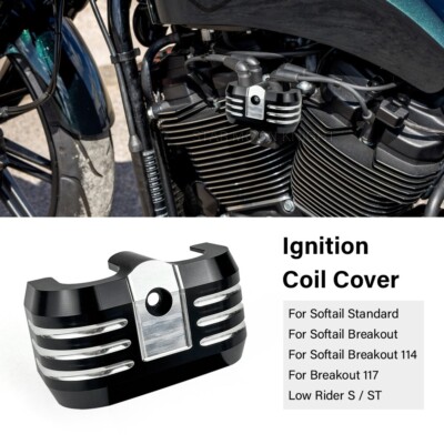 For Softail Heritage Classic Breakout 114 Ignition Coil Cover Low Rider ...