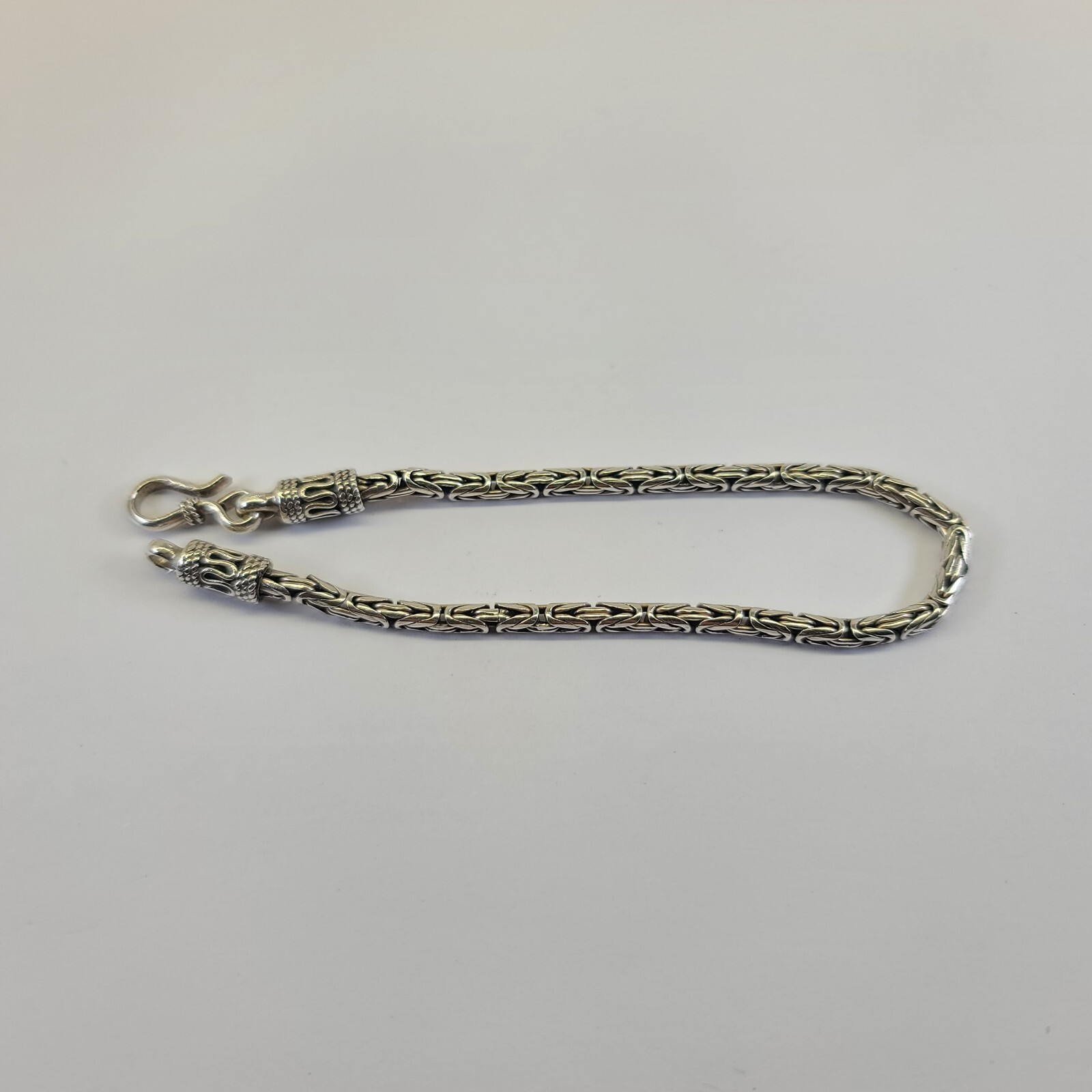 Bali Byzantine Kings Chain Link Sterling Silver 925 B… - Gem