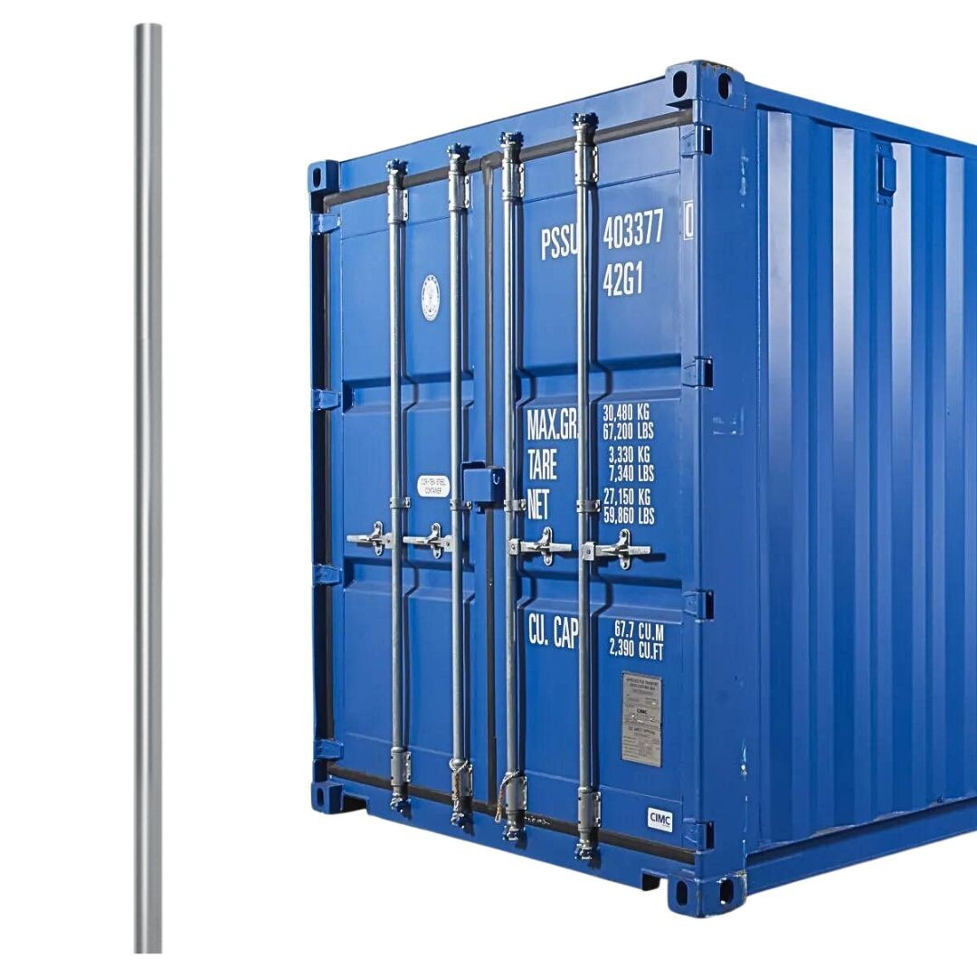 Shipping Container Door Bars Shipping Container Lock LCGP , Cargo Door