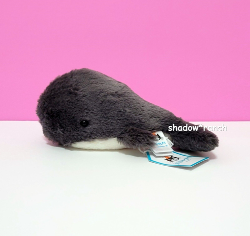 Jellycat INKY WAVELLY WHALE Soft Plush Toy Tiny Stuffed Ocean ...