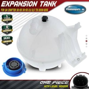 Coolant Expansion Tank & Cap for VW Crafter 30-35 30-50 2.0 2.5 TDI ...