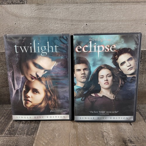 Twilight Saga 2 DVD Lot - Twilight / Eclipse | eBay