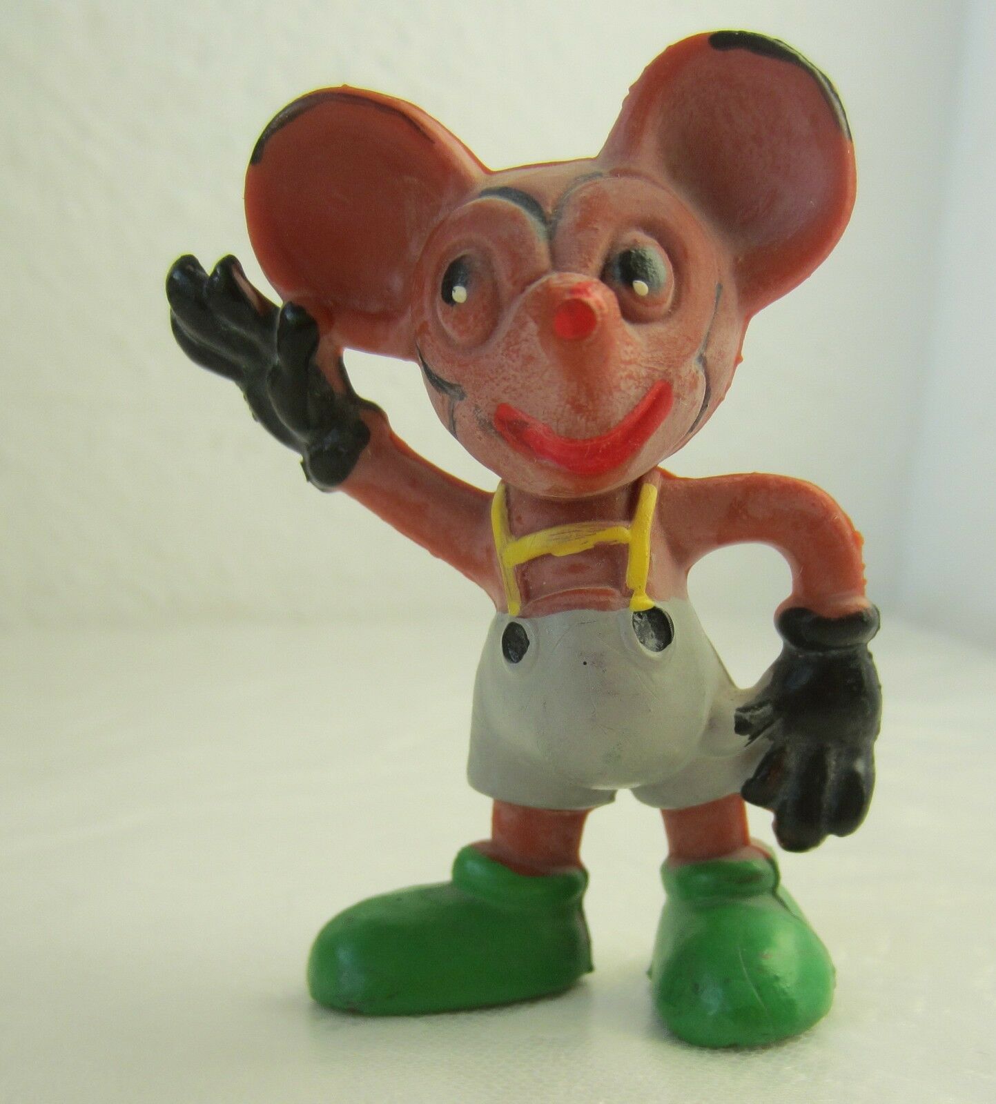 Antique Vintage Mickey Mouse rubber toy figure rare | eBay