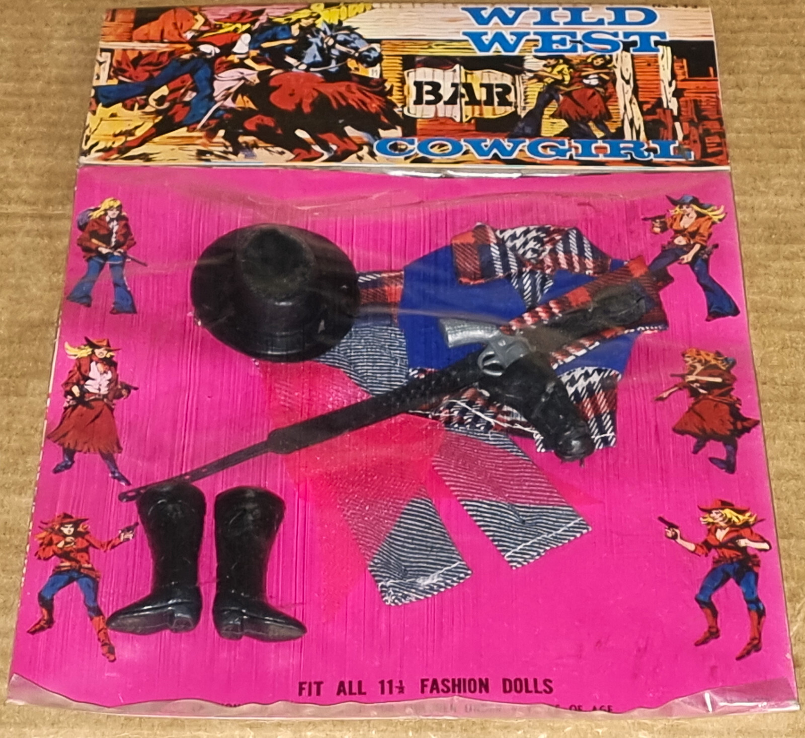 Gi Joe Knock off Wild West K/O 3 Cowgril 12" Action Figure 1/6 Outfit ...