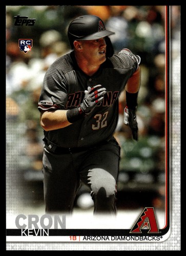 2019 Topps Update Kevin Cron US266 Arizona Diamondbacks Rookie Baseball ...