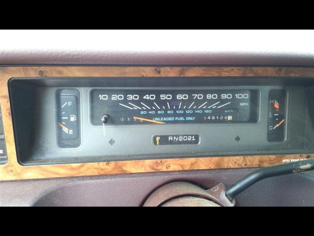 91 92 93 Chevrolet Caprice Speedometer Instrument Cluster Gauges ...