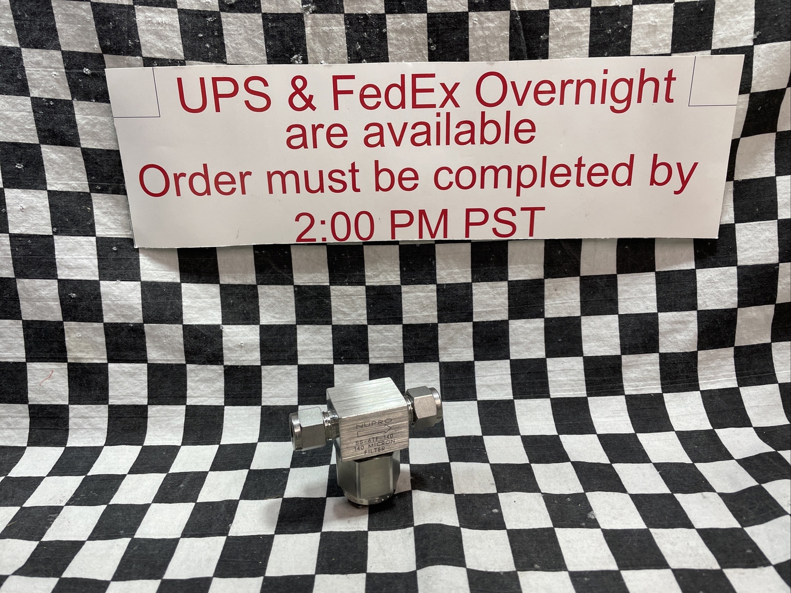 NUPRO Tee-Type Particulate Filter 3/8", 140 MIC, SS-6TF-140 ...