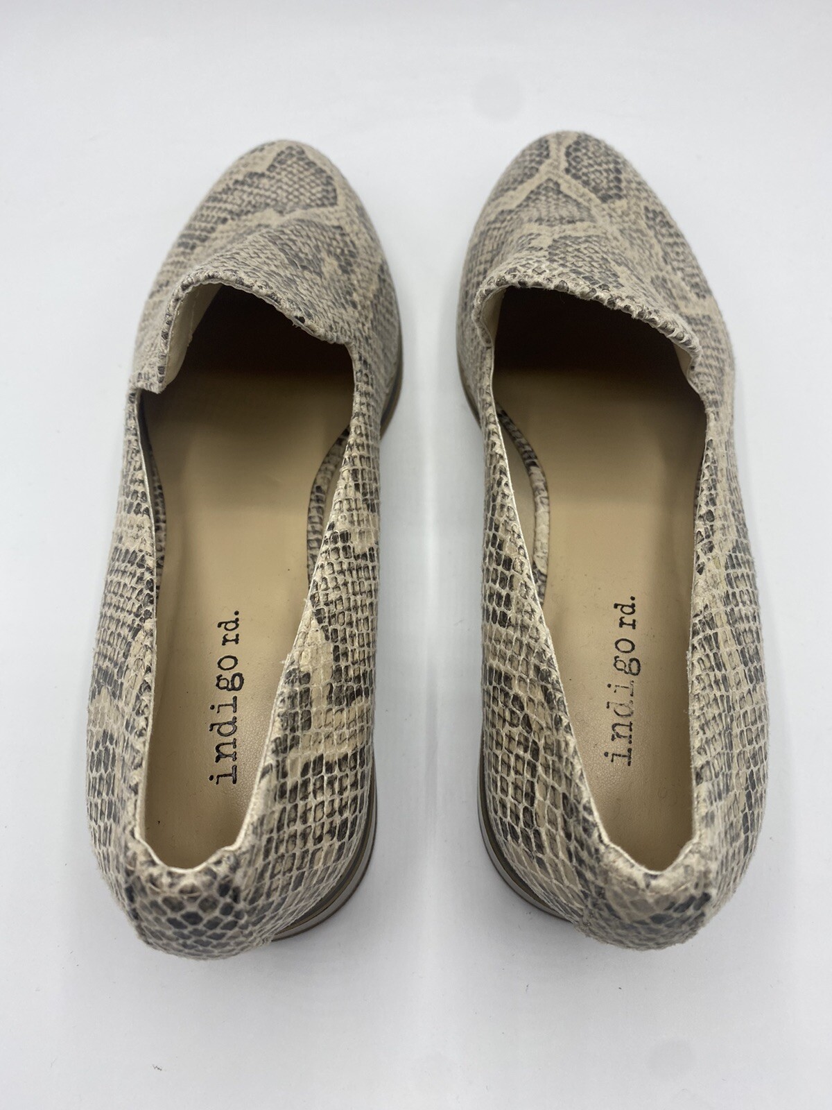 Indigo Rd. Women's Loafers Flats Shoes Size 7 Snake Print Slip-On Shoes ...