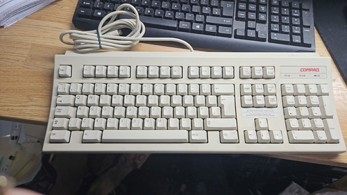 VINTAGE COMPAQ COMPUTER KEYBOARD MODEL RT-102 | eBay