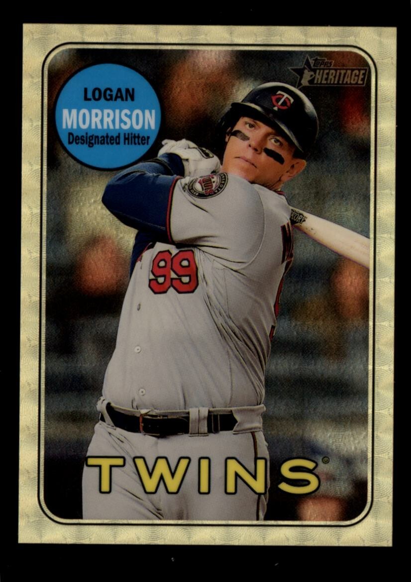 2018 Topps Heritage Chrome Superfractors #THC659 Logan Morrison 1/1 | eBay