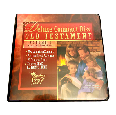 DELUXE COMPACT DISC OLD TESTAMENT V.1-NAS-E.W.Jeffries-22 CD's-Genesis ...