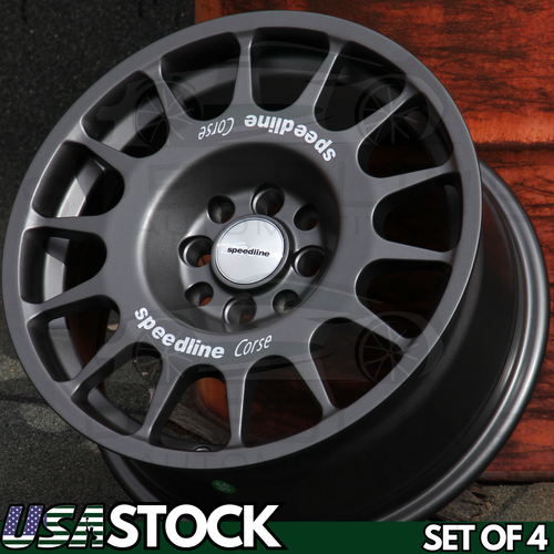 NEW Wheels 4x100 4x114.3 15" 15x7.0 15 Inch Rims Set 4 Style Square ...