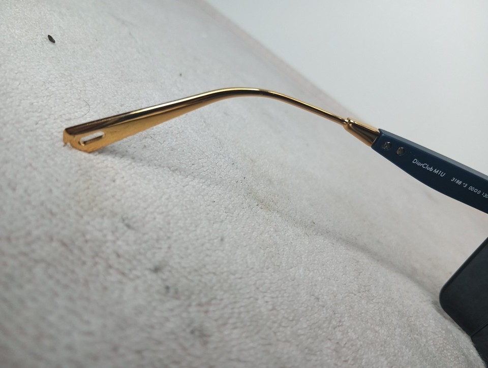 Christian Dior DiorClub M1U 3188 3 Italy Blue Shield Sunglasses Free ...