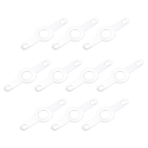 PCB Soldering Lug Plate Ring Terminal 4.2mm Double Ends Connection Pack ...