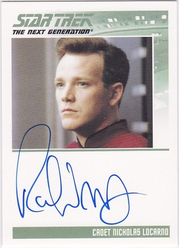 STAR TREK TNG HEROES & VILLAINS ROBERT DUNCAN MCNEILL CADET LOCARNO ...