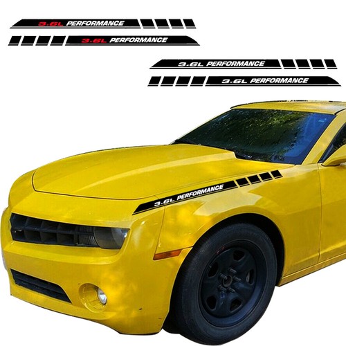 3.6L PERFORMANCE Emblem Hood Decals sticker for Chevrolet Camaro LT RS ...