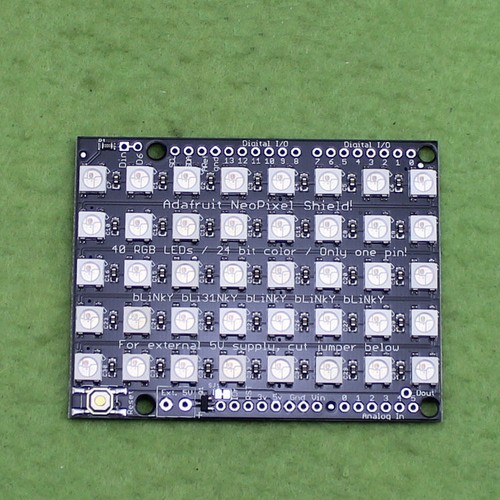 1PCS 8x5 40 LED Matrix 5050 RGB WS2812 LED Full-Color Driver Board For ...