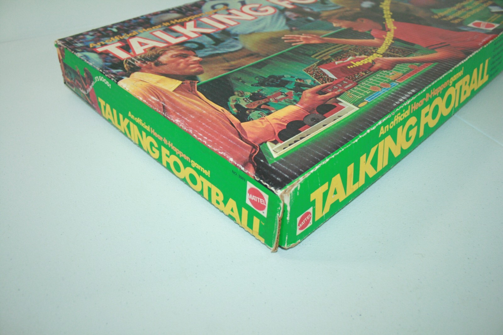 Vintage 1971 Mattel Talking Football Board Game READ DESCRIPTION | eBay