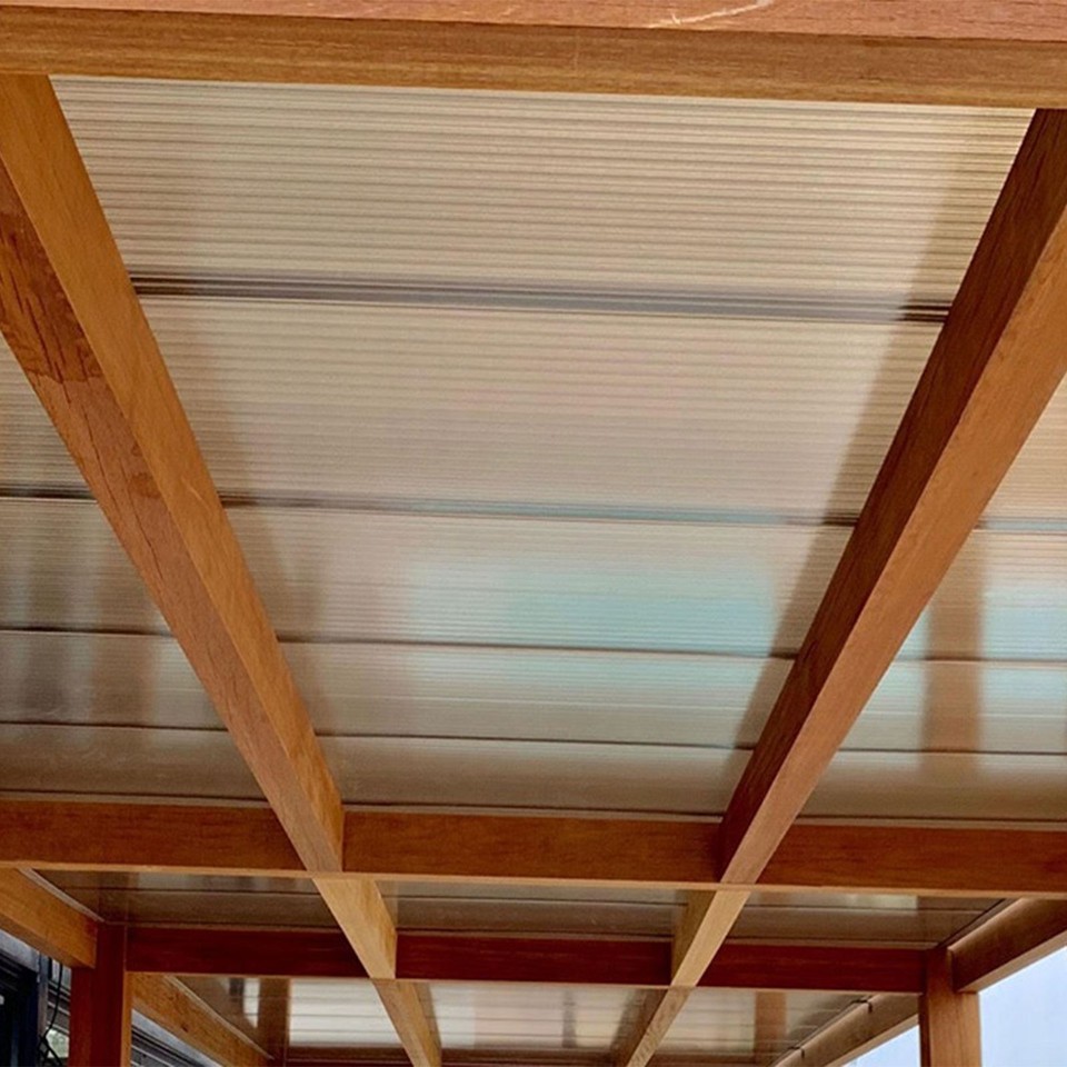 Polycarbonate H Section Joiner Clear 4/6mm 10mm 16mm Greenhouse Pergola ...