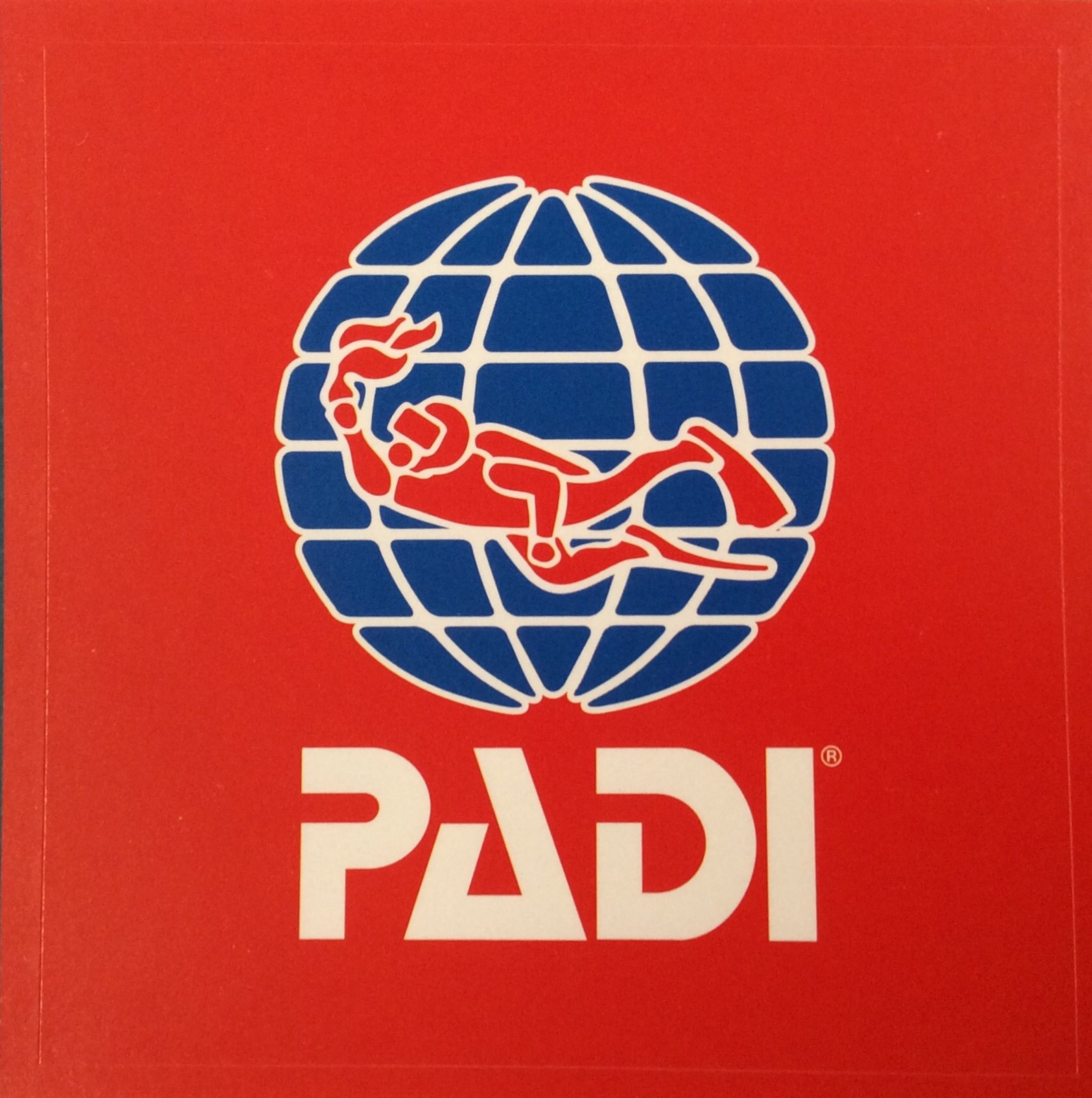 PADI Dive sticker scuba diving fun equipment gear snorkel divers open ...