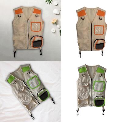 Kids Explorer Vest Outfit Outdoor Adventure Vest for Children Fishing ...