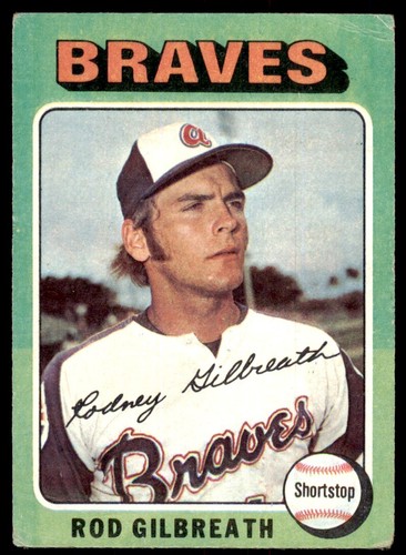 1975 TOPPS ROD GILBREATH ATLANTA BRAVES #431 (T100) | eBay