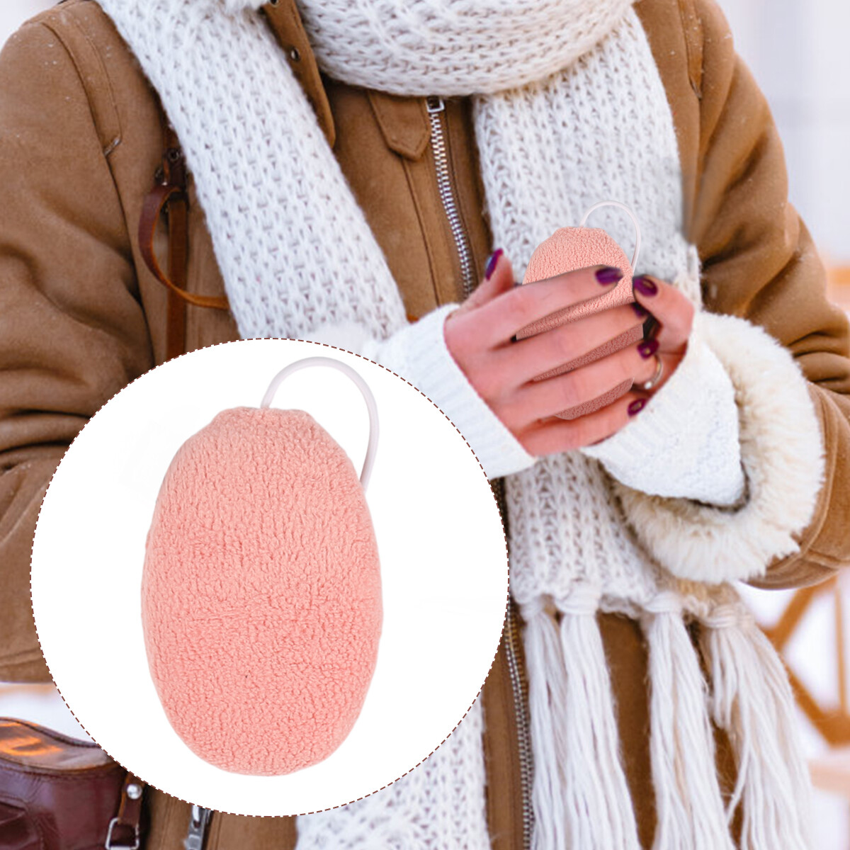 Rechargeable Hand Warmers Winter Hand Warmer Electric Pocket USB ...