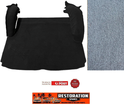 COMMODORE VB VC VH VK VL WAGON LIGHT GREY PLUSH REAR CARGO & WHEEL ARCH ...